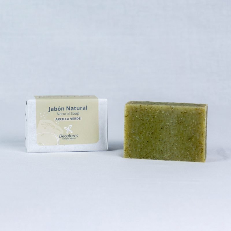 Jabón de Arcilla Verde | Cosmética natural - Decolores Natur